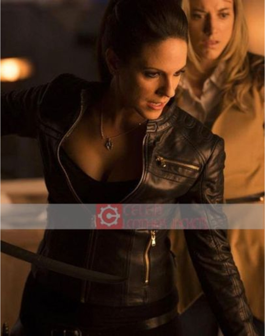 Lost Girl Anna Silk Black Jacket Celeb Leather Jacket